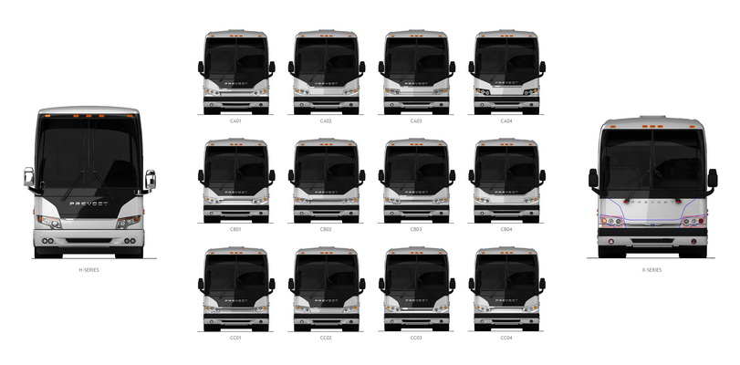Prevost - Transportation design of the Serie X3-45 | Brio Innovation