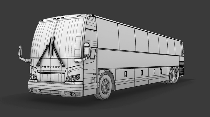 Prevost - Transportation design of the Serie X3-45 | Brio Innovation